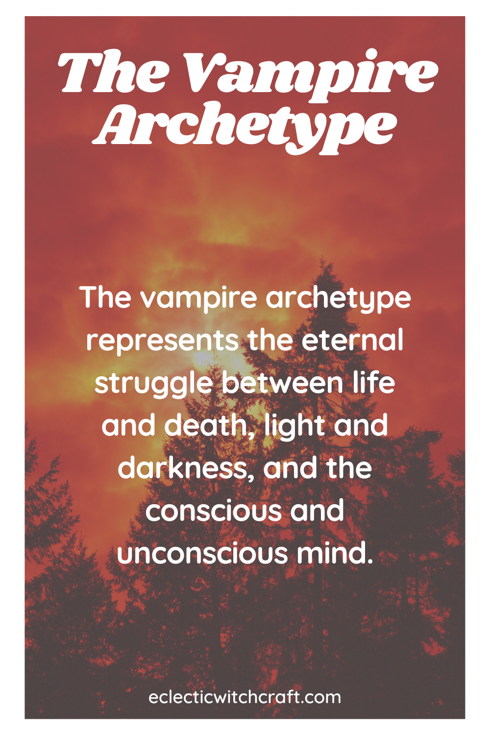 Working With The Vampire Archetype As A Witch » Eclectic Witchcraft