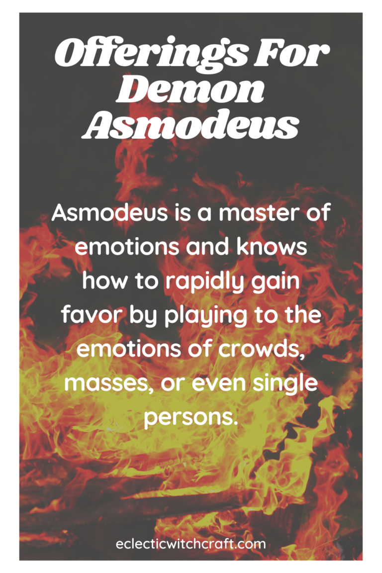 Offerings For Demon Asmodeus » Eclectic Witchcraft