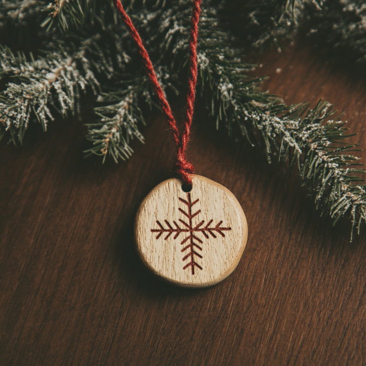 DIY Yule Tree Rune Ornaments » Eclectic Witchcraft