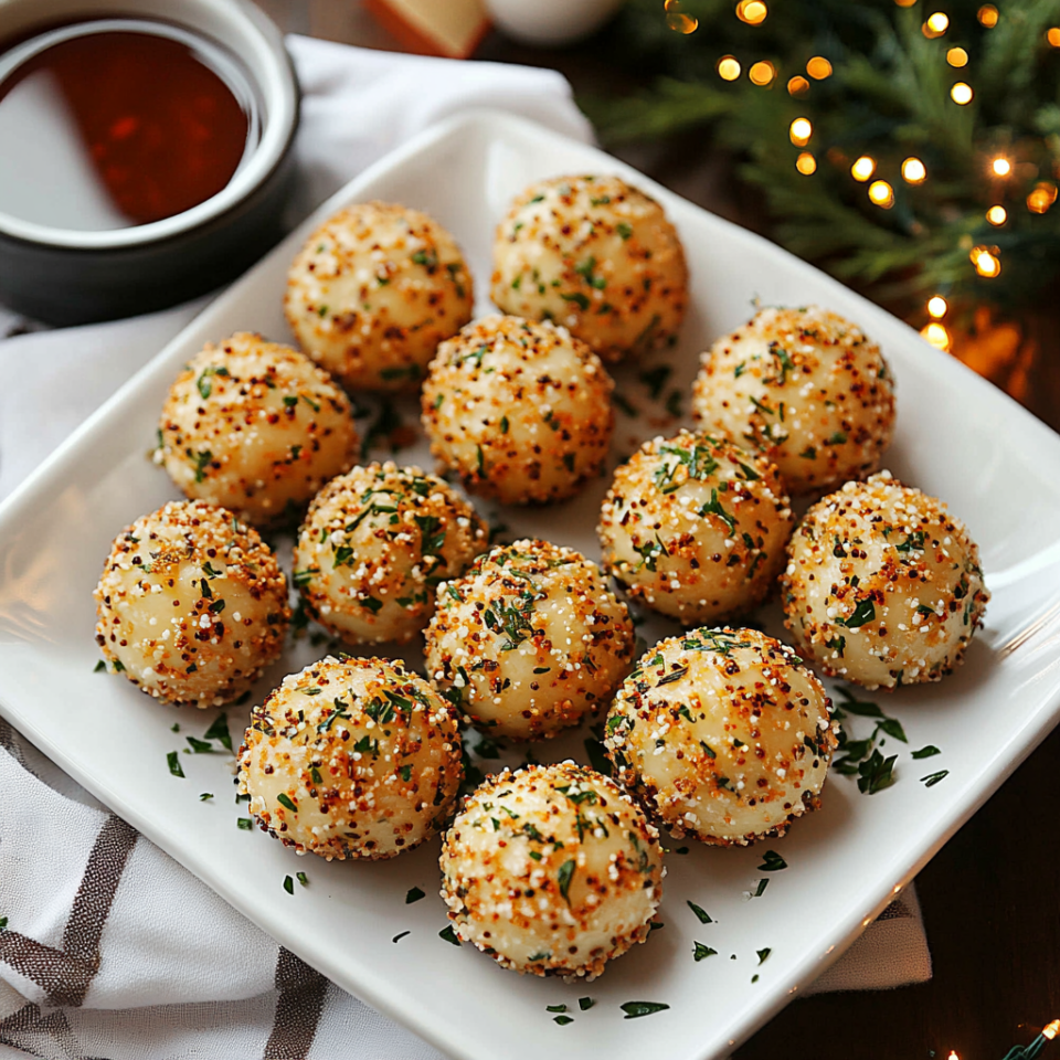 Herb-Crusted Goat Cheese Balls: A Magical Winter Solstice Recipe ...