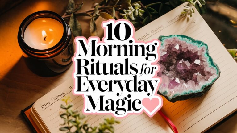 10 Morning Rituals For Everyday Magic And Positivity » Eclectic Witchcraft