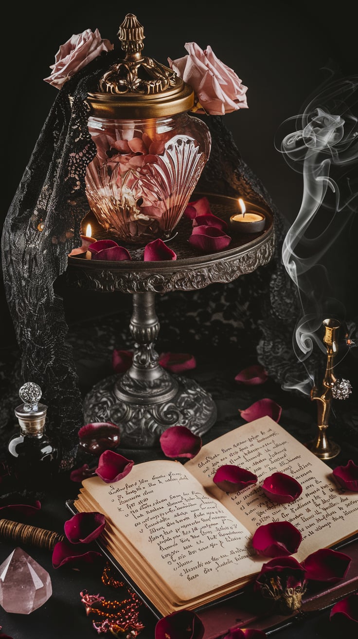 Love In Bloom Jar Spell: Celebrate Romance With Cherry Blossoms And ...